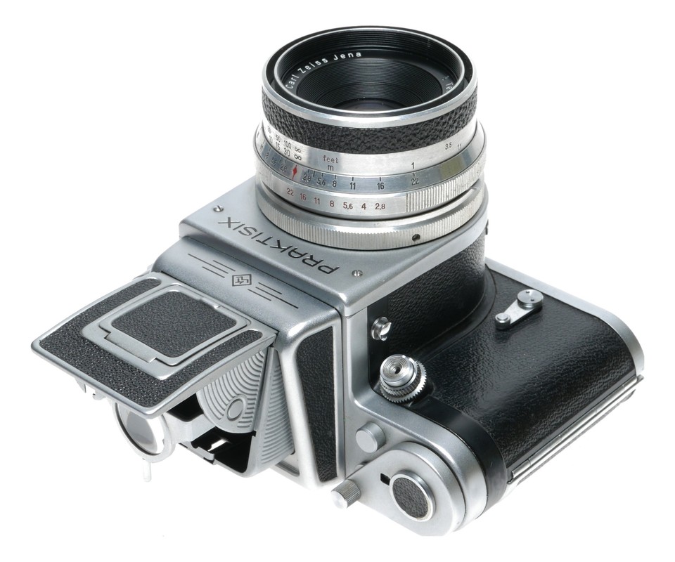 KW Praktisix SLR Film Camera 6x6 Carl Zeiss Tessar 2.8/80 | eBay