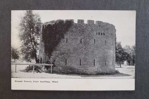 RPPC, Round Tower, Fort Snelling, MN, unused, c. 1915 | eBay