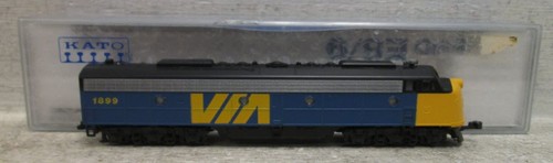 Kato 176-272 N Scale VIA E8/E9 Pwd A Unit Diesel Locomotive #1899 LN ...