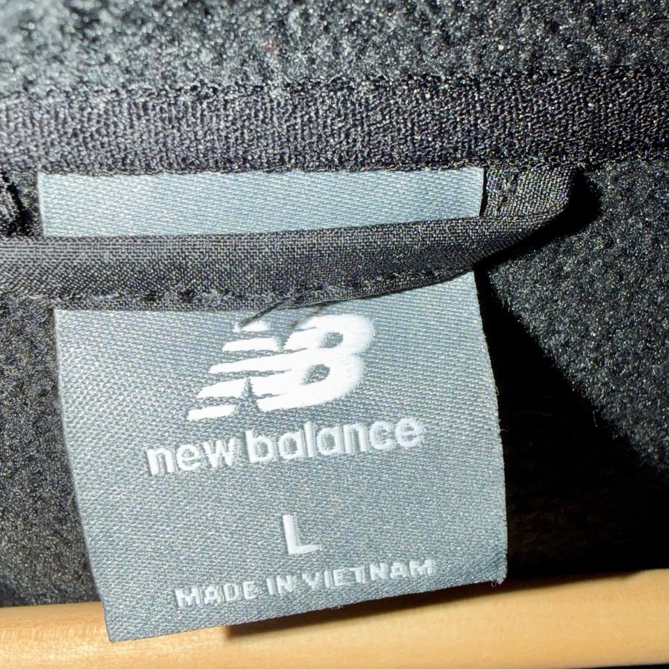 New Balance Women’s Soft Shell Black Zip Up Sz L | eBay