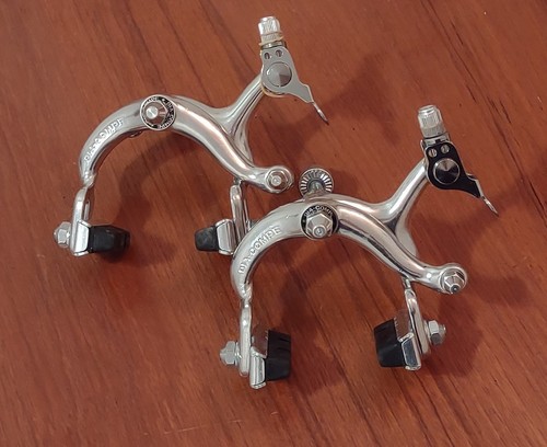 Dia-Compe Bike Cycling Brake Side Pull 500 Calipers Pair Silver New NOS ...