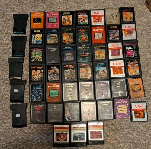 Lot Of 50 Tested Working Games Atari 2600 | eBay UK