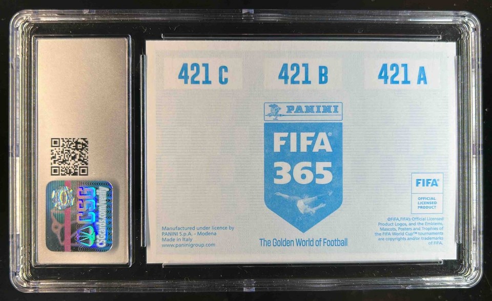 2019 Panini Fifa 365 Erling Haaland Kangin Blue Back Stickers RC #421 ...