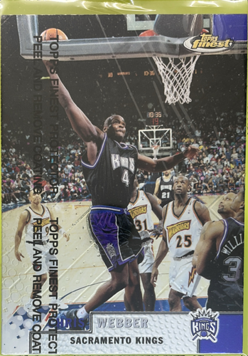 1999-00 Topps Finest Chris Webber Sacramento Kings #172 | eBay