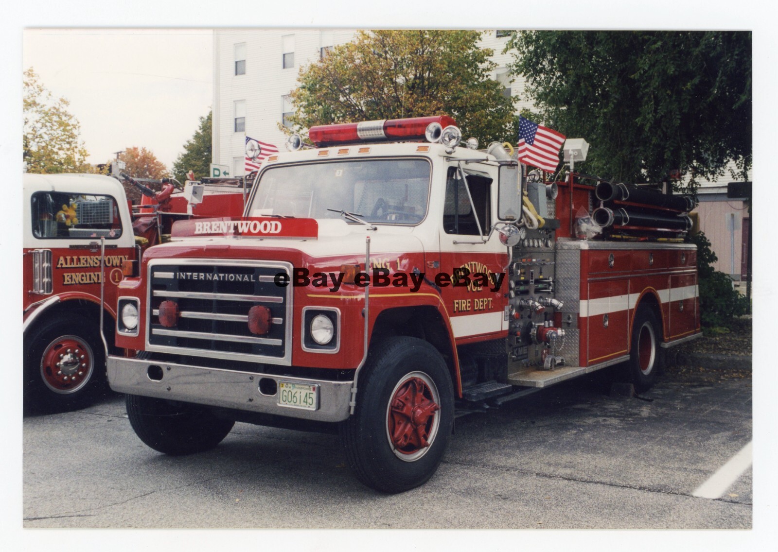 Brentwood, NH Engine 1 1987 International/KME Fire Truck Photo | eBay