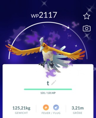 #250 Shiny Ho-Oh/ Erlöstes Shiny Ho-Oh Pokémon Go | eBay.de