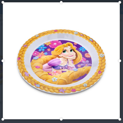 Disney Store Rapunzel Plate - New | eBay