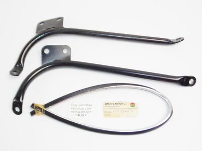 OEM LAVERDA 1984 125LB HEADLIGHT FAIRING BRACKET SUPPORT WINDSHIELD ...