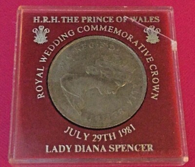 H.R.H The Prince Of Wales The Royal Commemorative Crown, Coin July 29 ...