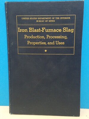Vintage Iron Blast furnace Slag book 1949 steel mill slag car FREE ...