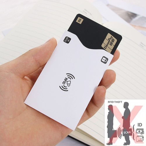 Cards Protect Case Cover Bank Aluminium Anti Thief Paper Rfid Card ...