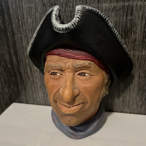 BOSSON 1982 CAPTAIN KID Chalk-ware ENGLAND PADDY WALL PLAQUE HEAD | eBay