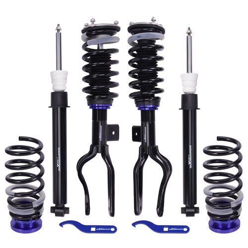 MaXpeedingrods Front & Rear Adjustable Shocks for Tesla Model Y AWD ...