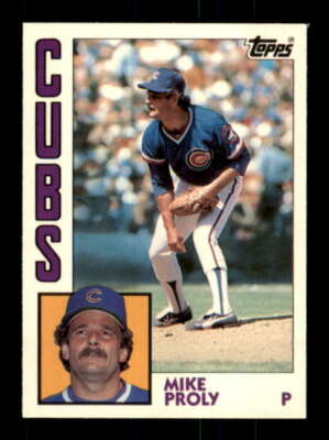 1984 Topps Tiffany #437 Mike Proly NM/NM+ Cubs 231202 | eBay
