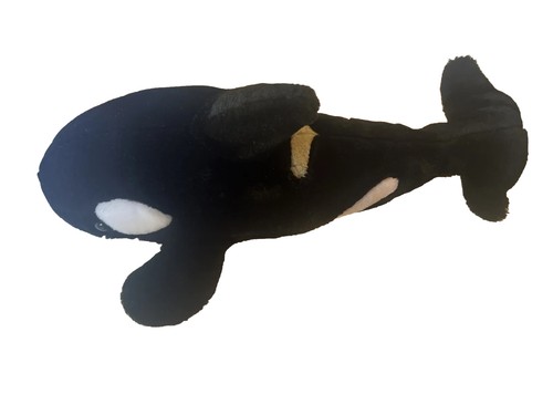 Sea World SHAMU The Killer Whale 14" Plush Stuffed Animal Sea Ocean ...