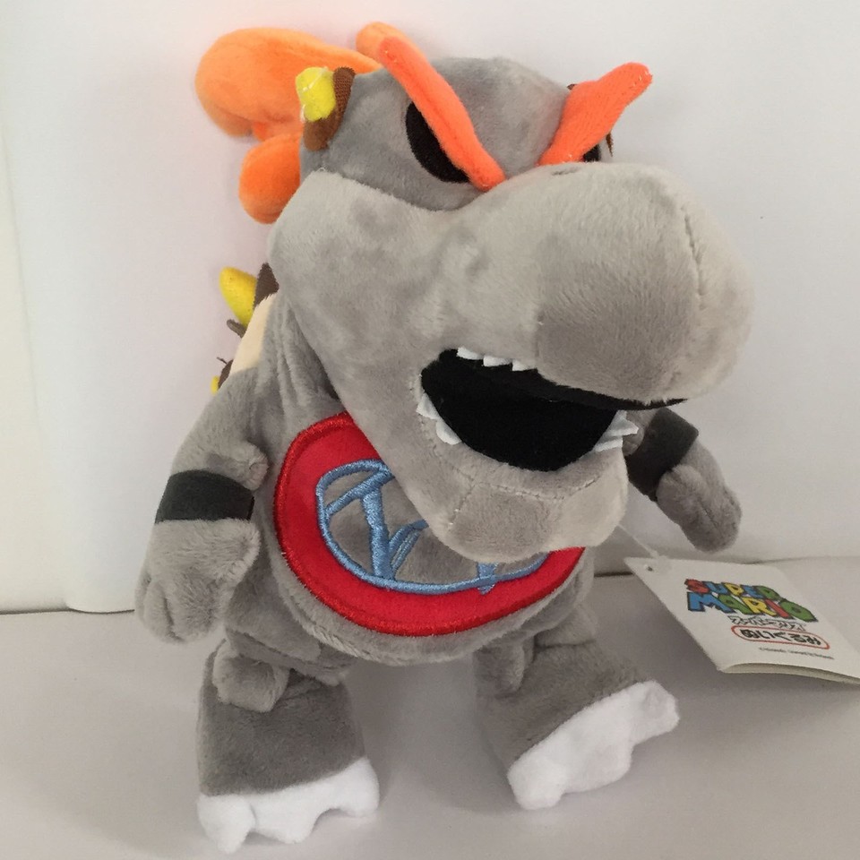 New Super Mario Bros. U Baby Dry Bowser Jr. Plush Soft Toy Doll Teddy 7 ...