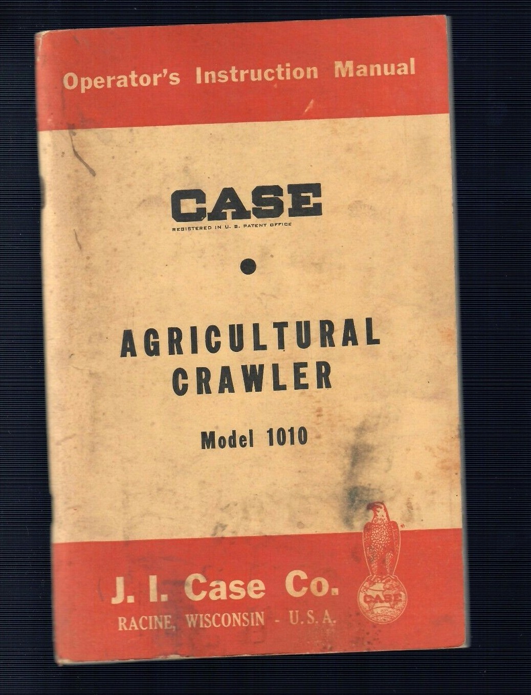 CASE Operators Owner Manual Model Agricultural Crawler Model 1010 ...