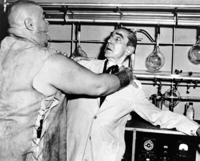 Tor Johnson and Bela Lugosi in Bride of the Monster Photo | eBay