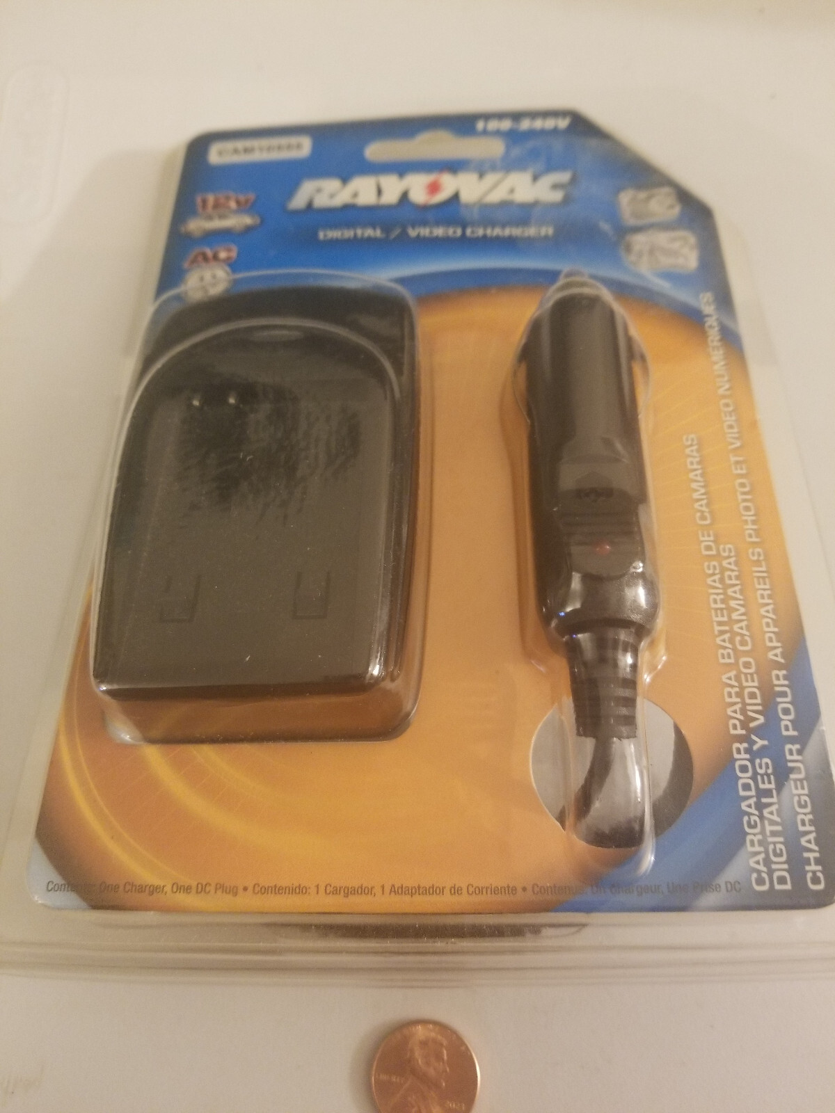 W0n film auto RAYOVAC Digital Video Batt Car Charger CAM10558 ...