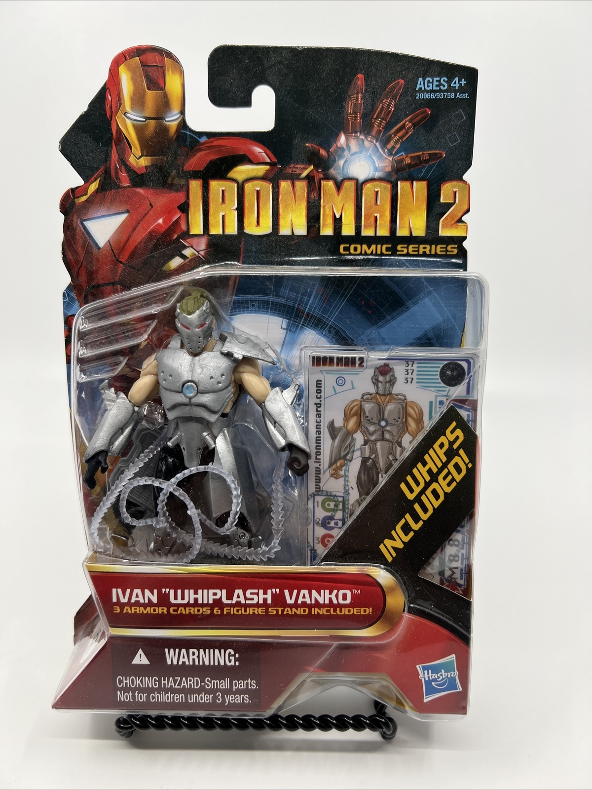 Iron Man 2 Comic Series Ivan Whiplash Vanko Action Figure #37 3.75” New ...