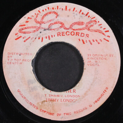 JIMMY LONDON: together / version LACE 7" Single 45 RPM Jamaica | eBay