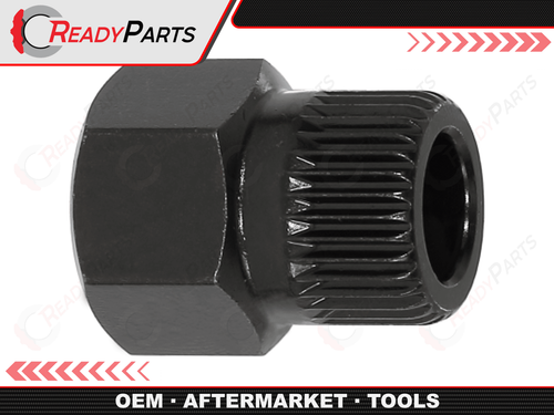 T&E Tools 33 Teeth x 22mm Hex Alternator Nut Socket (TX0403 ...