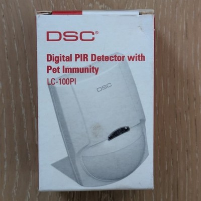 DSC DIGITAL PIR MOTION DETECTOR WITH PET IMMUNITY - WHITE - LC-100PI ...