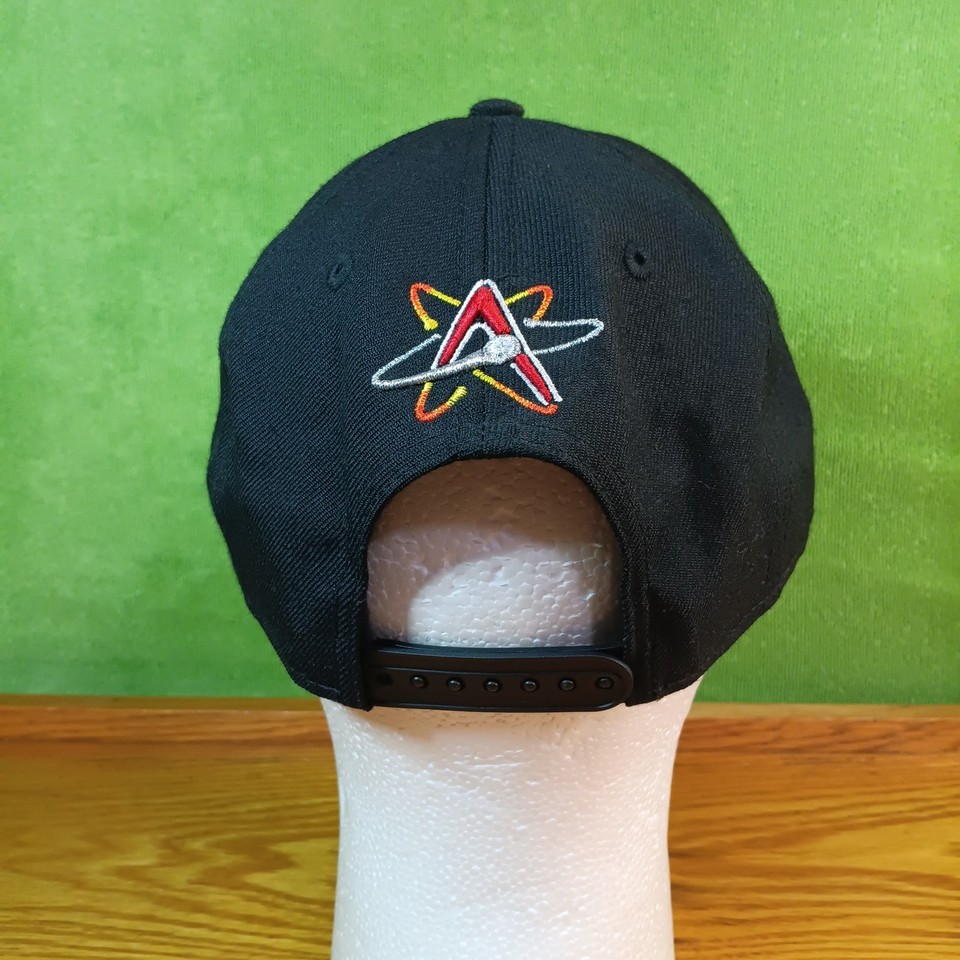 Albuquerque Isotopes New Era Hat Black 9FIFTY Snapback Hat Cap Minor ...