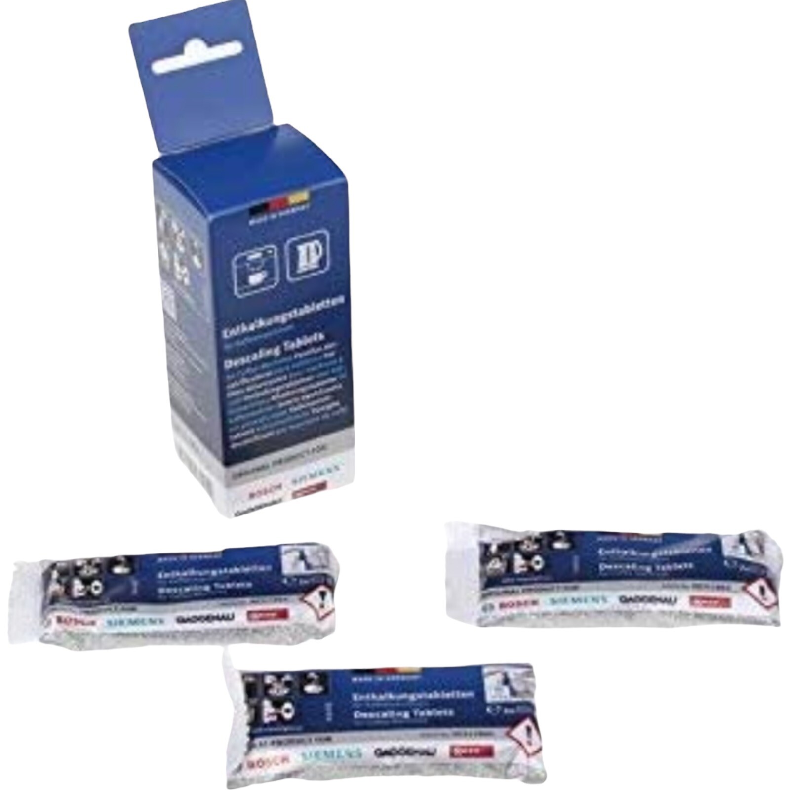 6 x BOSCH 311864 Tassimo DESCALER/DESCALING Tablets Siemens Neff Coffee ...