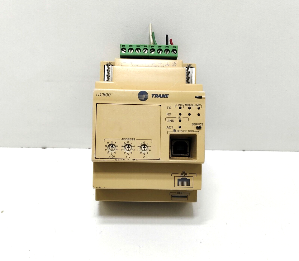 TRANE UC800 X13651144-01 REV.D Control 24vdc | eBay