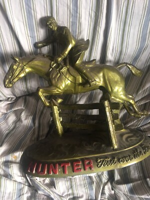 Rare HUNTER BALTIMORE RYE First Over the Bars Whiskey Advertising ...