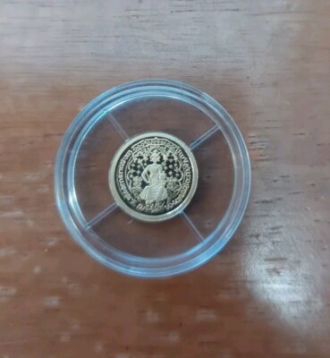KING EDWARD III - DOUBLE LEOPARD, 0.5g / 14k 585 Gold Coin ,no COA ...