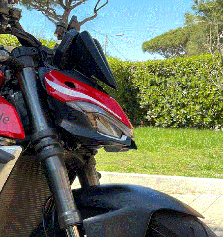 Dashboard Cover for Ducati Streetfighter V4 S Red Anniversary Effect | eBay