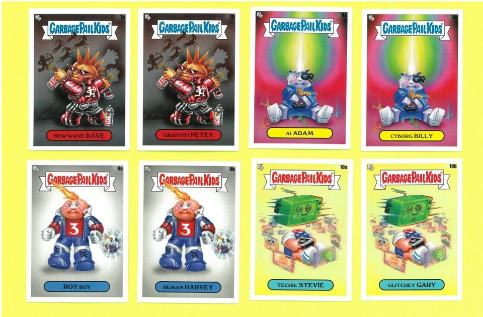 2023 Garbage Pail Kids InterGOOlactic Mayhem Time Warp 20 card complete ...