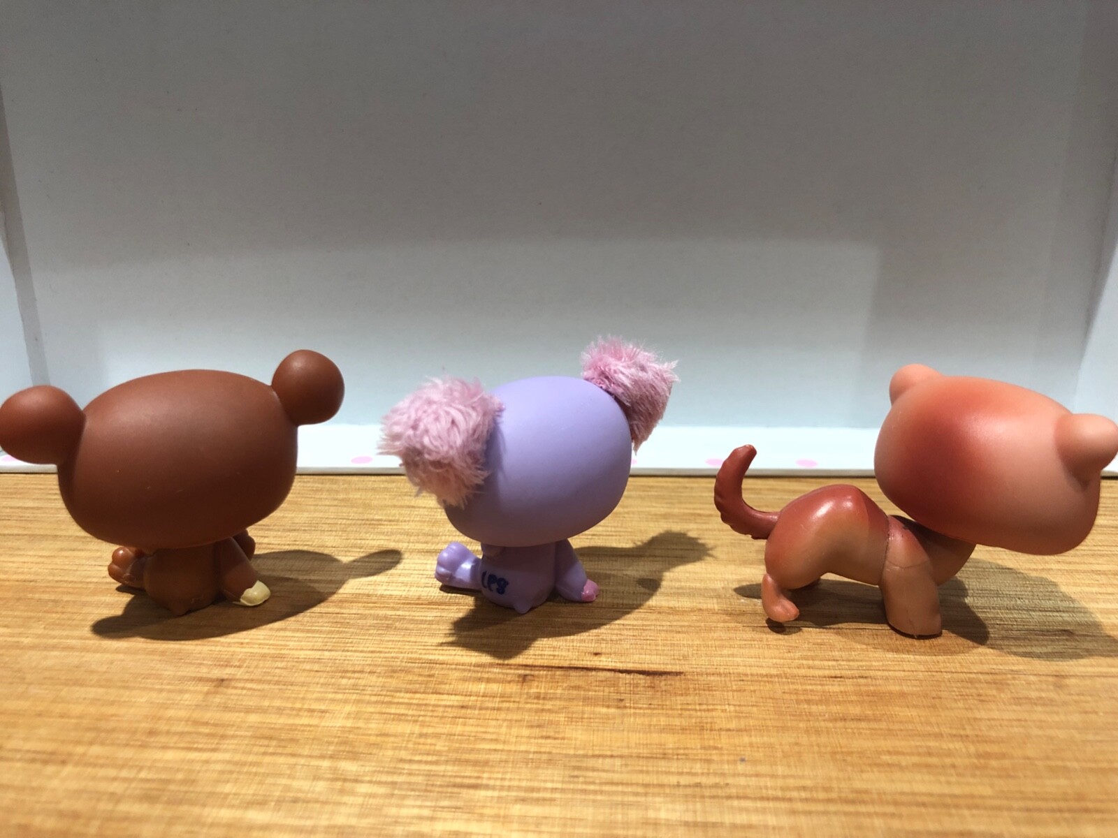 littlest pet shop LPS Rare Hasbro #334 ferret #671 brown bear #2511 ...