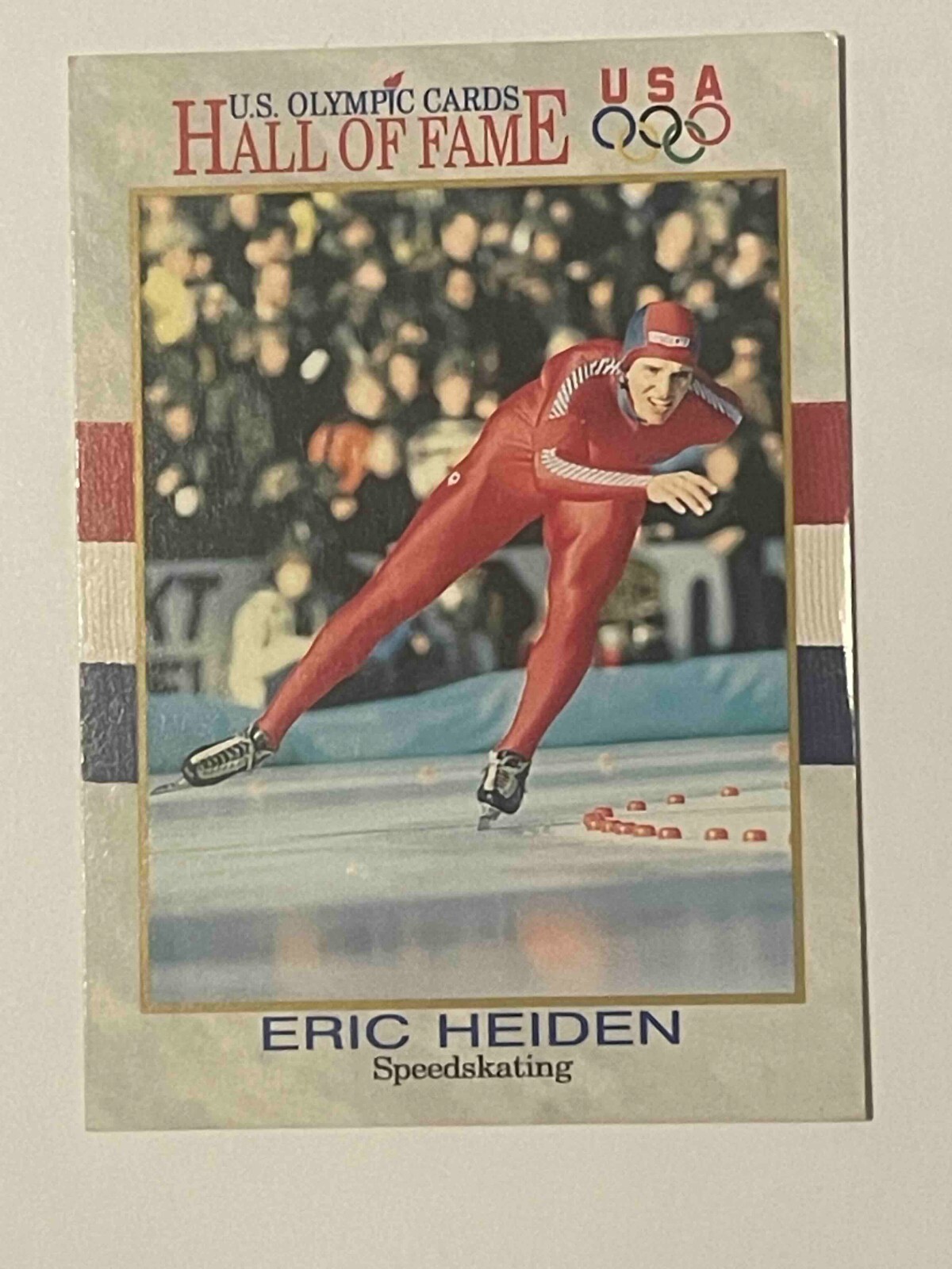 1991 Impel USA US Olympic Hall of Fame Trading Card #36 Eric Heiden ...
