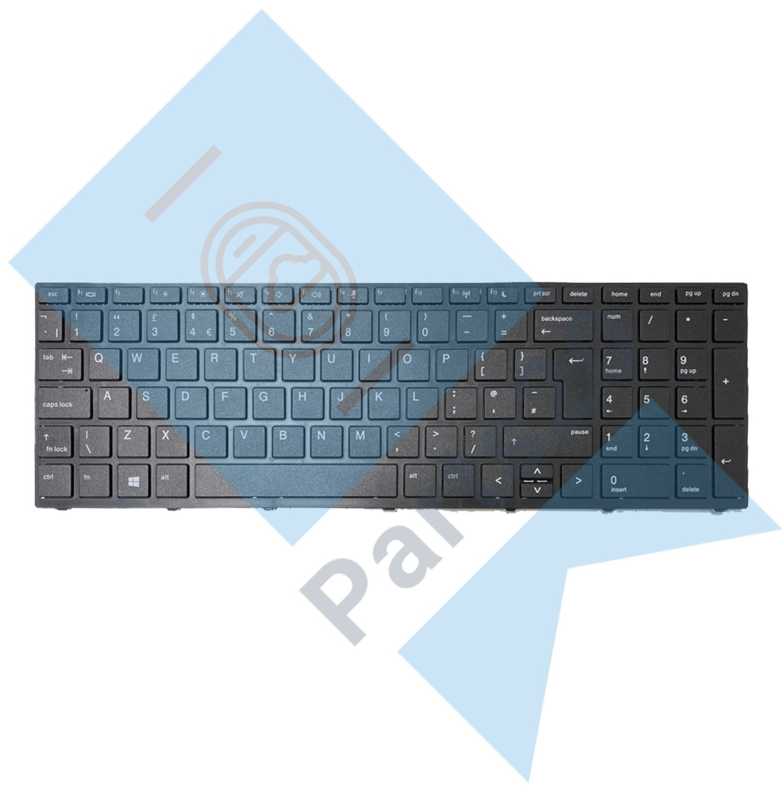 For HP ProBook 450 G5 455 G5 470 G5 UK Layout Laptop Keyboard With ...