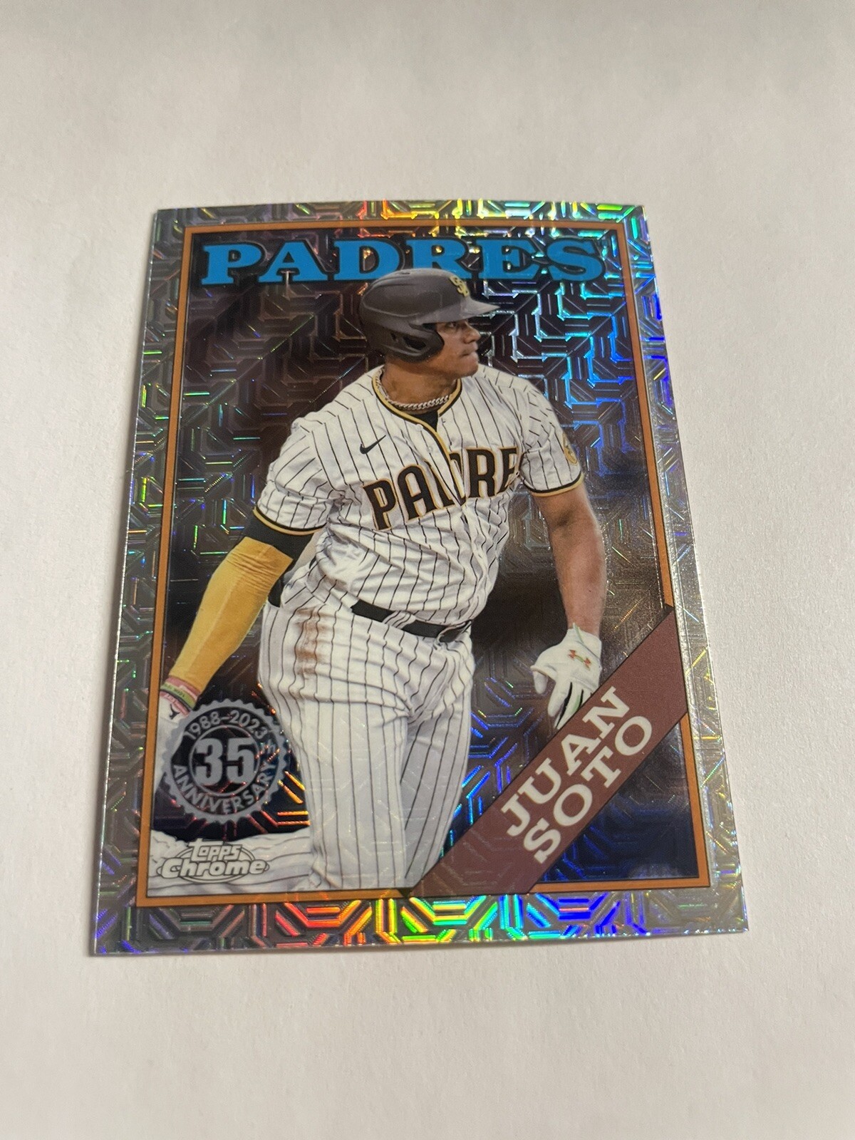 Free Ship 2023 Topps Series 1 Chrome 35th Silver Pack T88C-30 JUAN SOTO ...