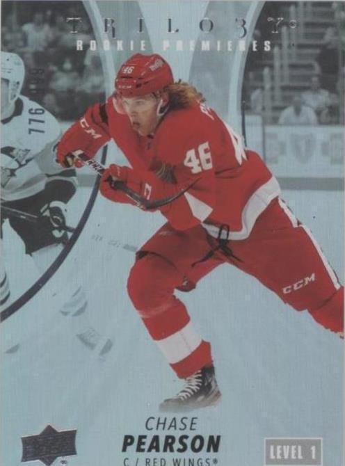 2022-23 Upper Deck Trilogy - Rookie Premieres Chase Pearson #107 /999 (RC) for sale online | eBay