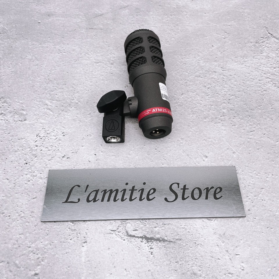 Audio Technica ATM25 Instrument Microphone Japan ATM 25 Instrument Used ...
