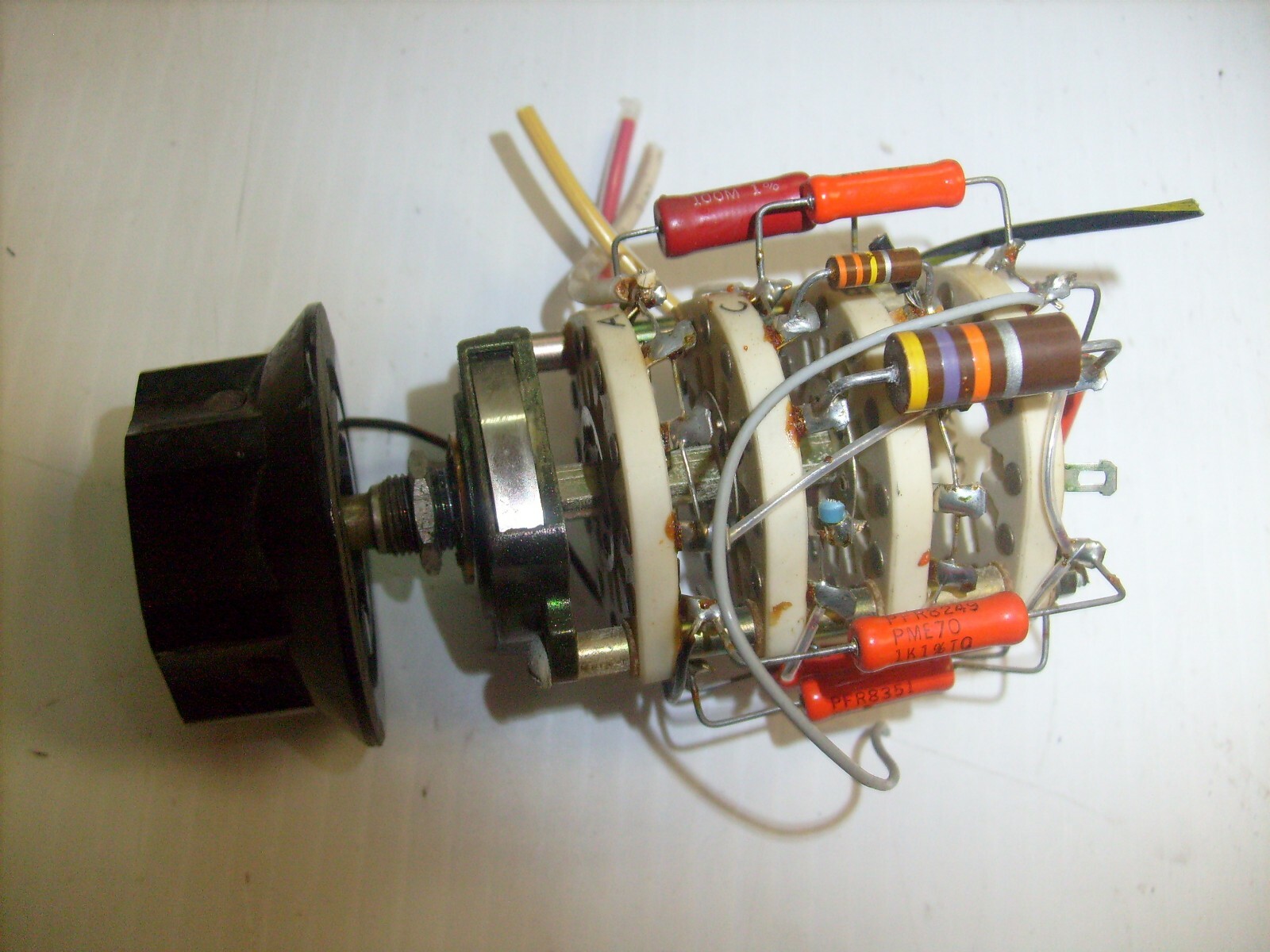 MEGOHMMETER FREED TYPE 1020-C MEGOHMS METER Unidex 249 Switch Control ...