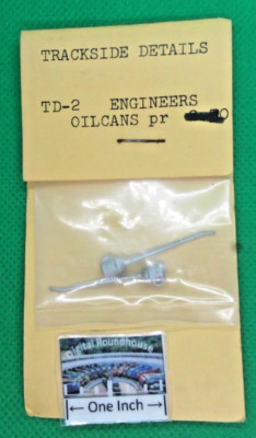 Trackside Details G scale #2 Engineer's Oil Can Pair -More Below | eBay