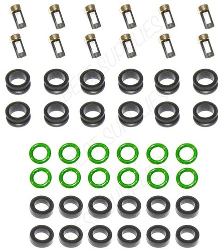 Marine Fuel Injector Repair Kit for Yamaha 115HP 150HP 225HP Outboard ...