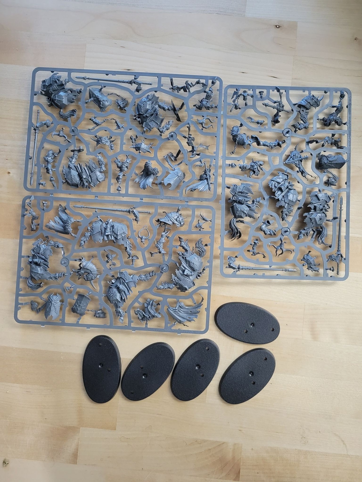 Chaos Knight Sprue - Warhammer AOS Slaves of Darkness | eBay