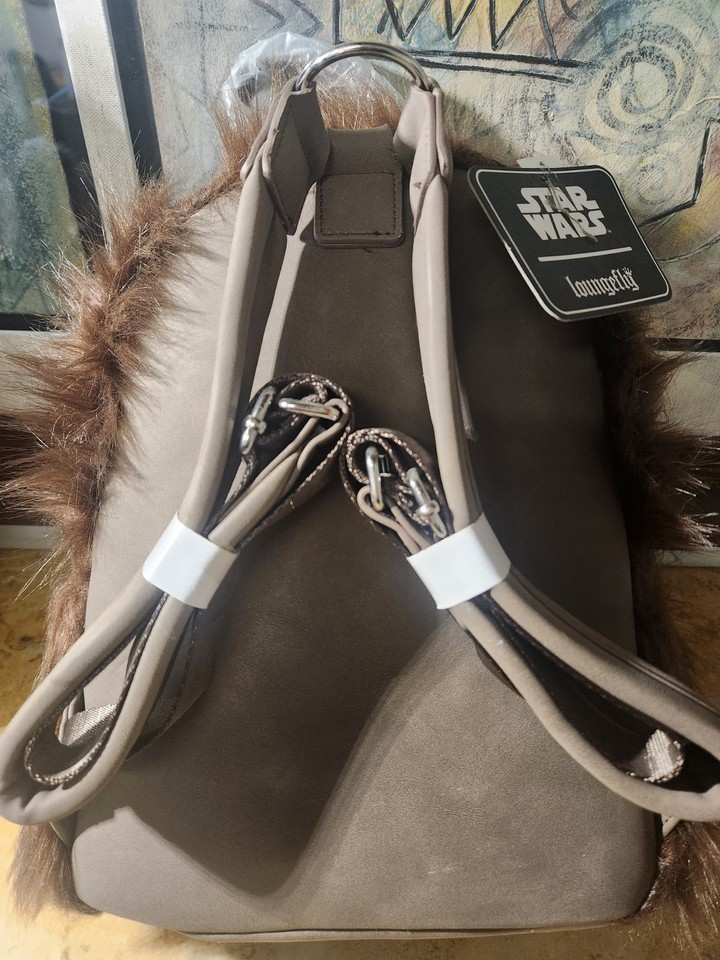 Chewbacca Cutie Furry Loungefly Backpack Star Wars New With Tags | eBay