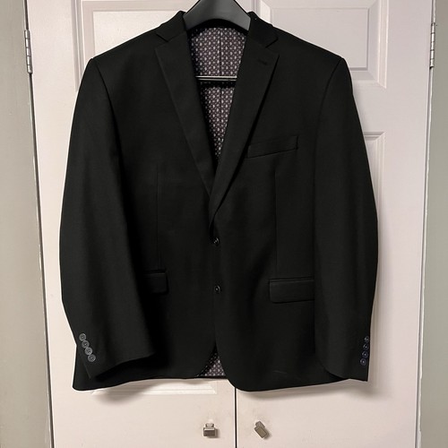 Men’s Black Chaps Suit Jacket 48R Classic Fit | eBay