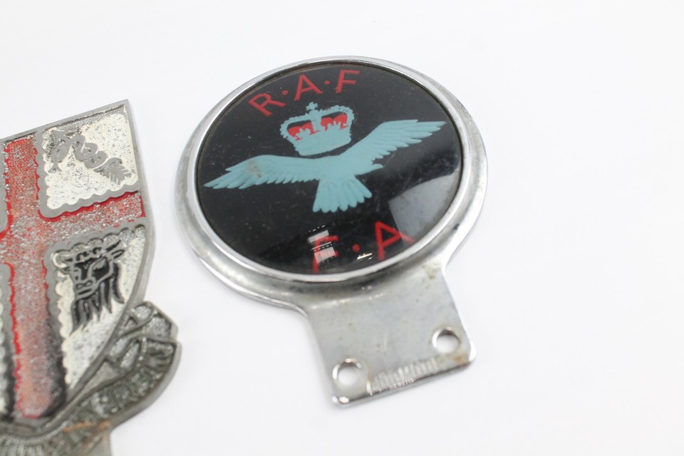 Car Grille Badges Automobilia Collectables Redex Car Club RAF Etc | eBay UK