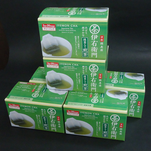 IYEMON Matcha Blend Sencha Tea Bags 2g×20P×6pc Japanese Green Tea | eBay