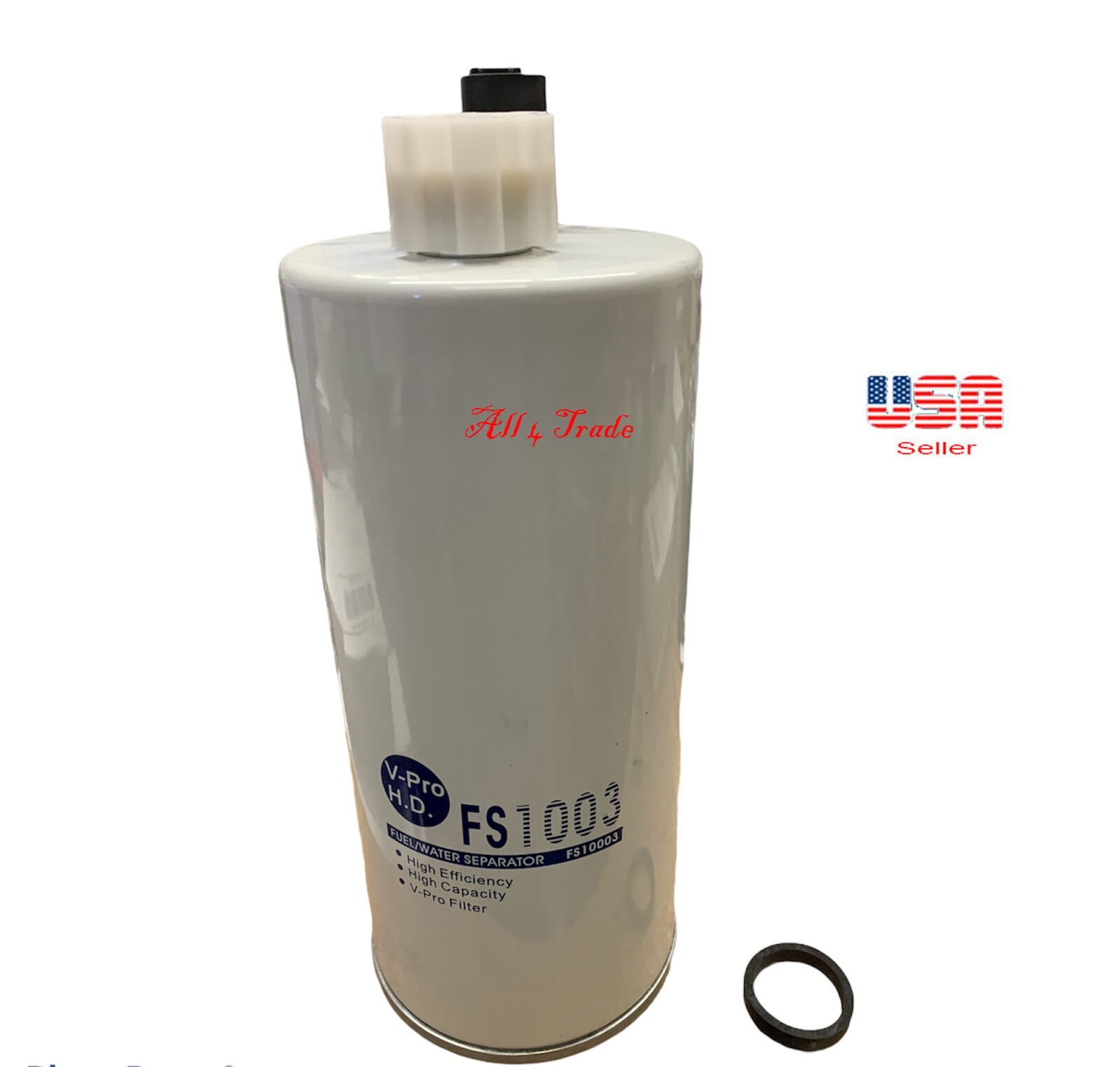 FS1003 Fuel Water Separator Filter w/Sensor Fits:Freightliner Peterbilt ...