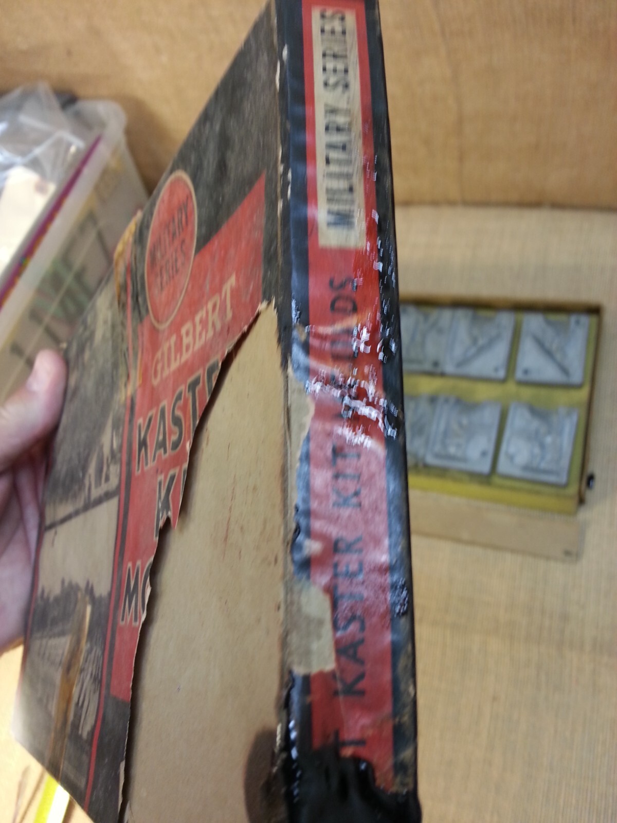 Vintage 1930s AC Gilbert Kaster Military Series WW1 Toy Lead Soldier ...